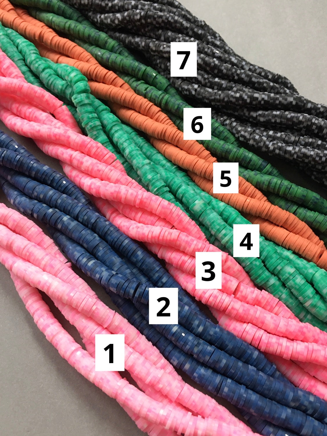 6mm disc different colorcolors / Disco – Sun Beads Caguas