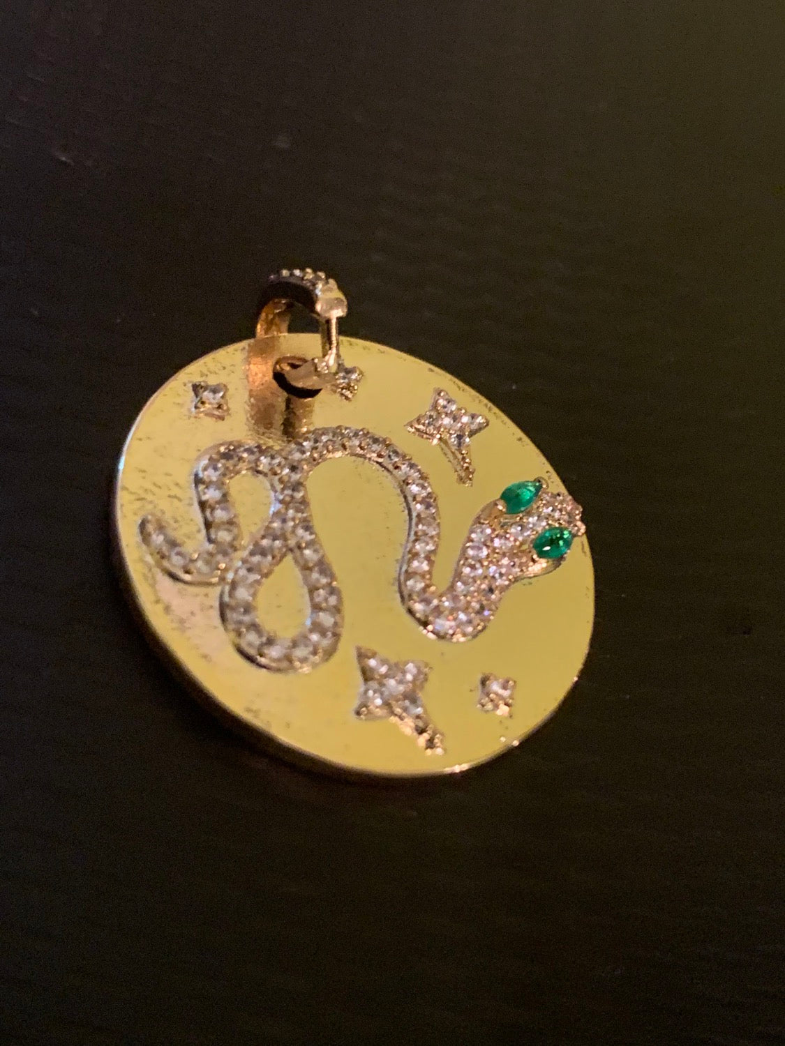 25mm Snake Plaque / Serpiente – Sun Beads Caguas
