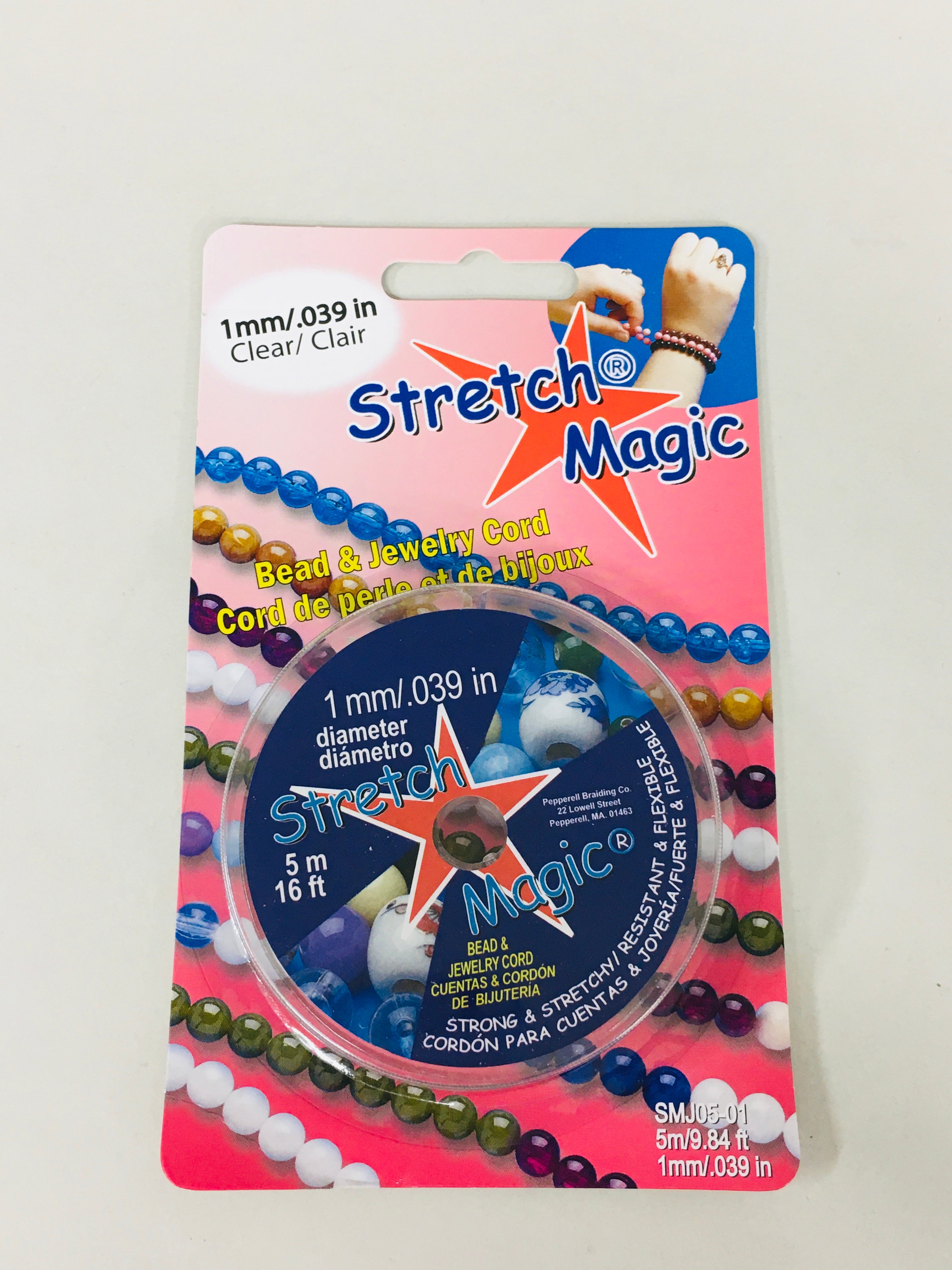 1mm Clear Stretch Magic Roll – Sun Beads Caguas