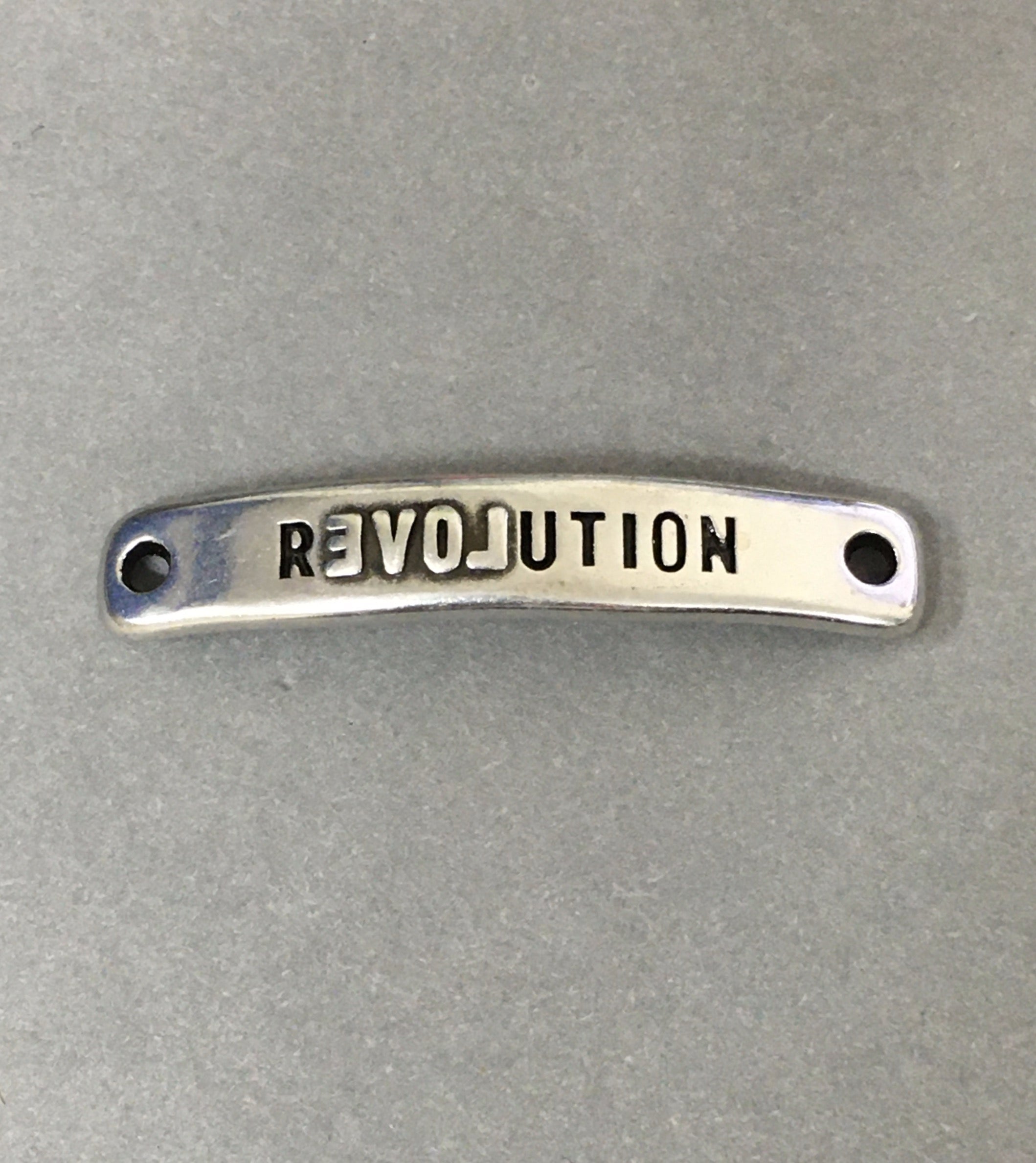 40mm Revolution Bar Silver / Barra Revolucion- 13521 – Sun Beads Caguas