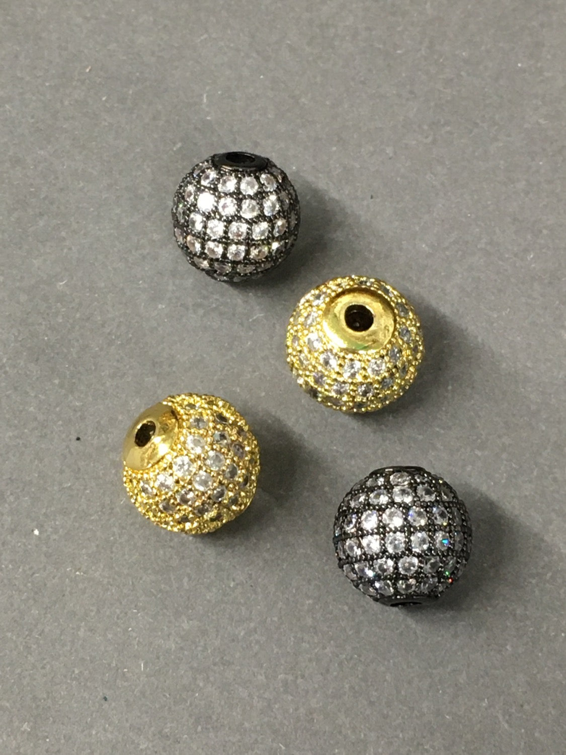10mm Rounda Pave – Sun Beads Caguas